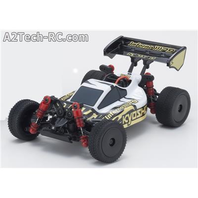 Mini-Z MB010 4WD 1/24 INFERNO MP3 TKI3 Blanc/Noi - READYSET F32091WBK