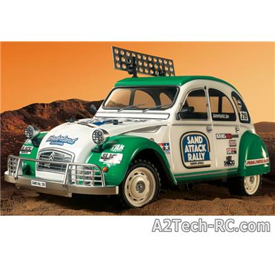 LOT RC CITROEN 2CV RALLY T58670L TAMIYA Voitures de PISTES