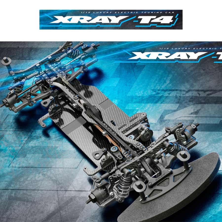 Kit XRAY T4 Touring Electrique 1/10 Carbone 2021 XRAY_Réf_300028