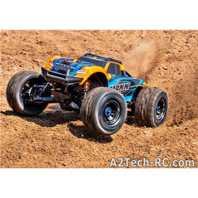 MAXX - 4x4 - ORANGE - 1/10 BRUSHLESS - TSM - SANS AQ/CHG