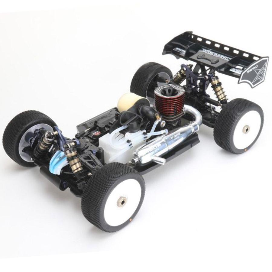 Sparko F8 Intro Pack 1:8 4WD NItro Buggy avec Pneus Jetko SPARKO_Réf ...